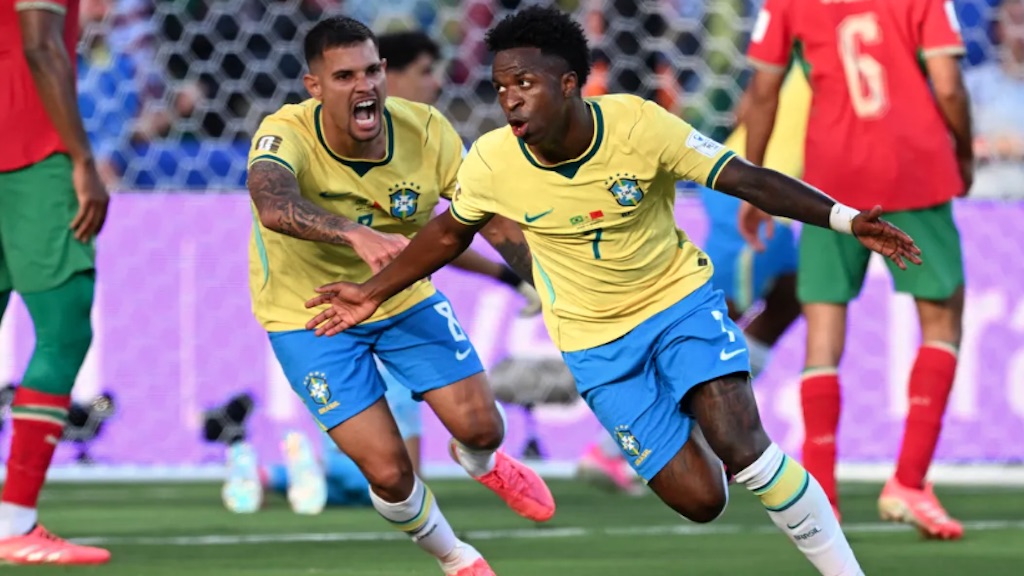 CdB | Vini Jr. brilha, mas Brasil empata com Marrocos